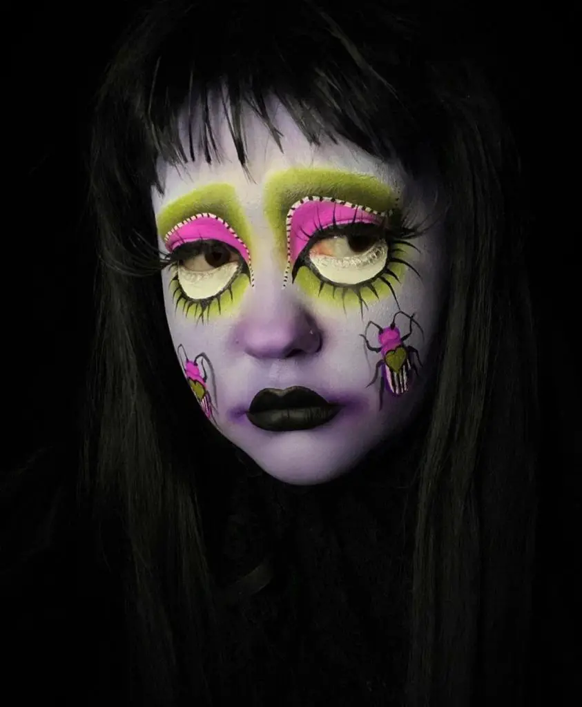 Beetlejuice Makeup: 25 Glam and Spooky Ideas for an Unforgettable ...