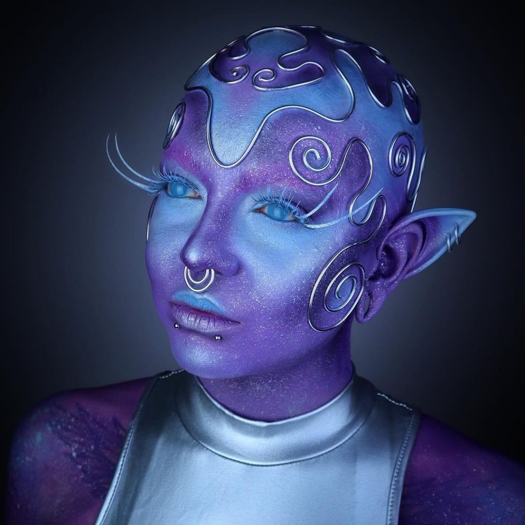 25 Alien Makeup Ideas: Futuristic, Easy, and Artistic Looks for ...