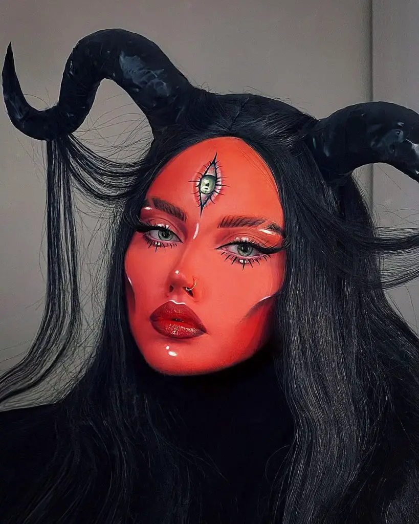 27 Sinister Demon Makeup Ideas: Dark and Easy Looks for Halloween