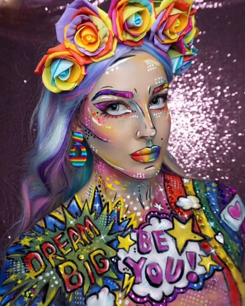 29 Pop Art Makeup Ideas: Easy and Creative Comic-Inspired Looks for ...