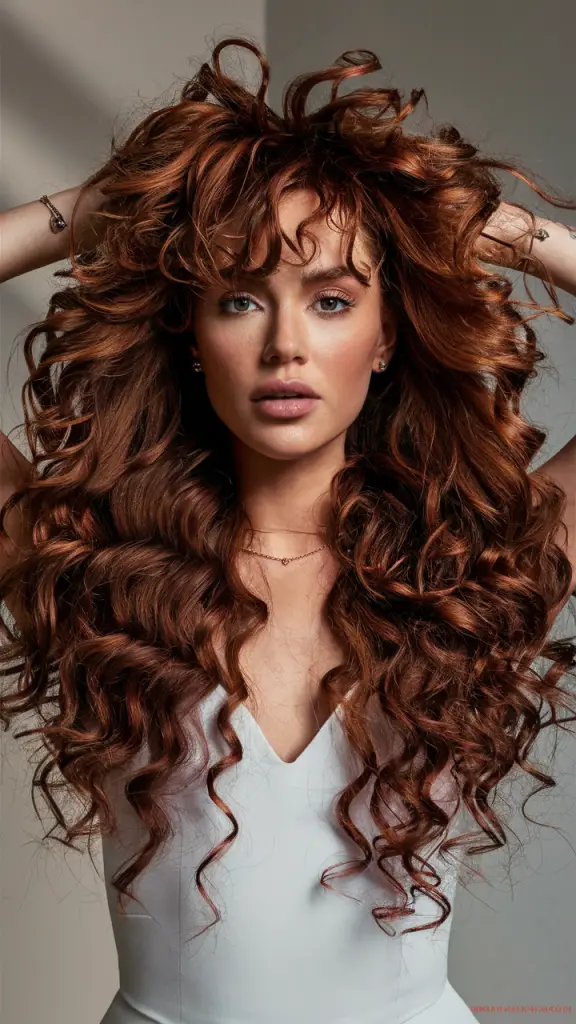 27 Cinnamon Hair Colors: Rich Brown, Dark & Light Highlights, Curly ...