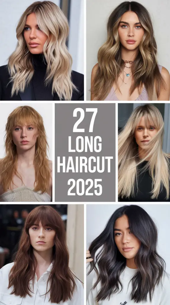Top 27 Long Haircuts for 2025: Layers, Curtain Bangs, and Inspiration ...