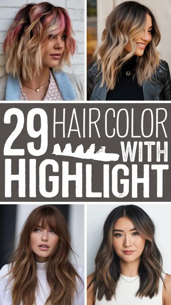29 Stunning Hair Color with Highlights Ideas for All Hair Types ...