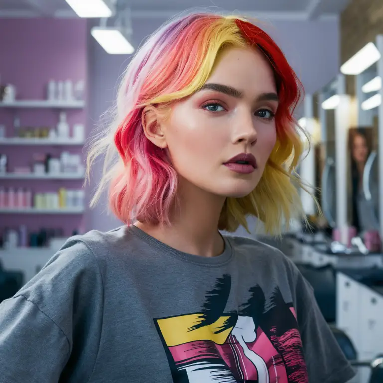 27 Peekaboo Hair Color Trends 2024 2025 For Brunettes Short Cuts And