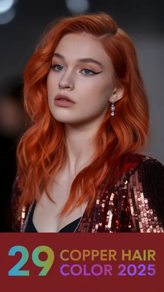Copper Hair Color Trends 2025: Rich Red, Golden Highlights, and Natural ...