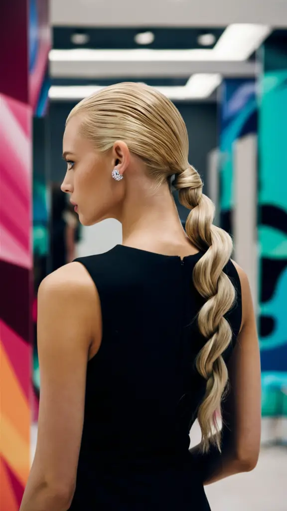Elegant Fall Hair Trends: Ash Blonde Ponytails, Platinum Braids with ...