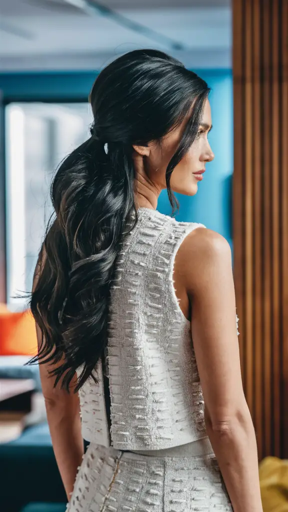 Elegant Fall Hair Trends: Ash Blonde Ponytails, Platinum Braids with ...