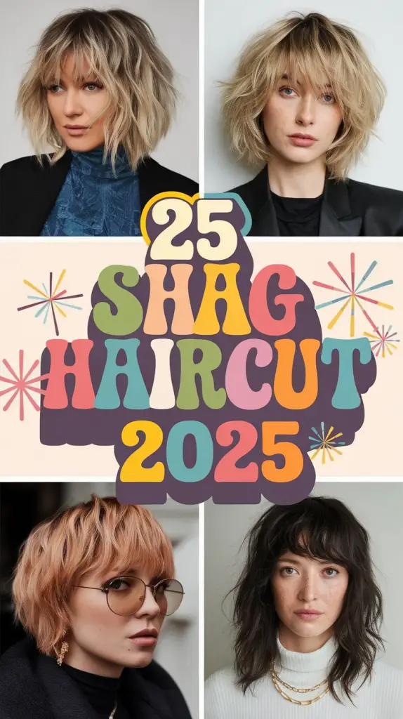Top Shag Haircut Trends 2025: Long, Short, and Medium Styles for Women ...