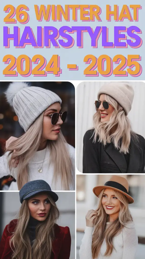 Top Winter Hat Hairstyles for 2024-2025: Styles for Short, Medium, and ...