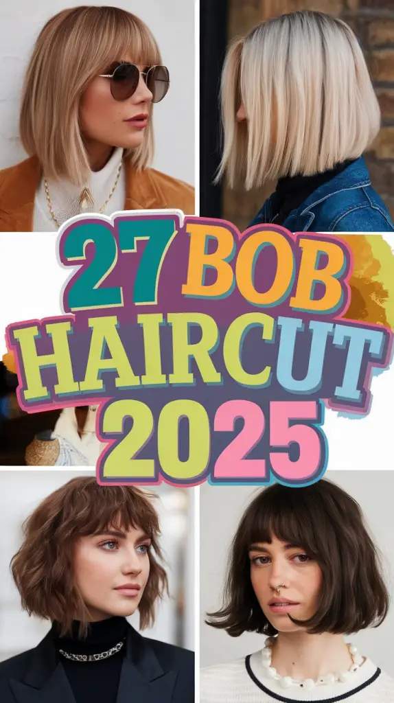 Bob Haircut 2025: Modern and Classic Styles for Women – Short, Long ...