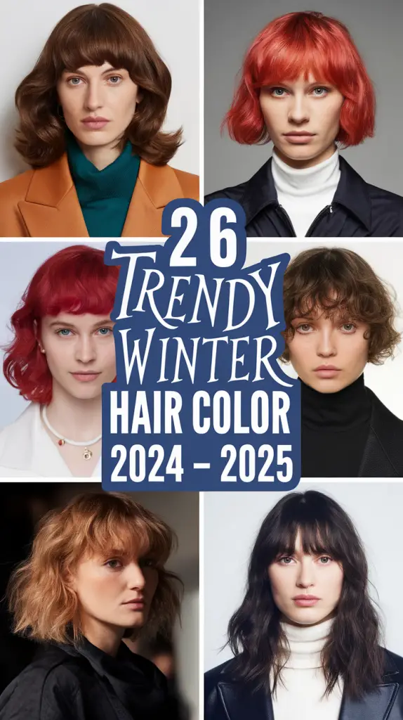 26 Trendy Winter Hair Colors for 2024-2025: Ideas for Brunettes ...