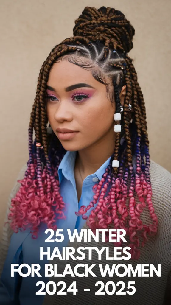 25 Winter Hairstyles for Black Women 2024-2025: Trendy Ideas with ...