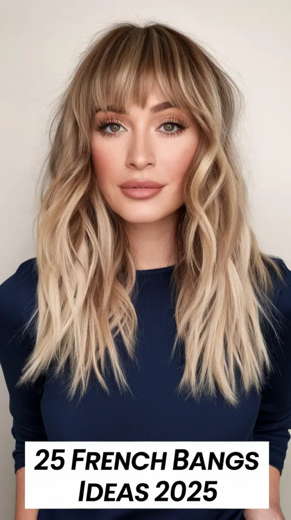 25 French Bangs Ideas for 2025: Curtain, Wispy, and Chic Styles for ...