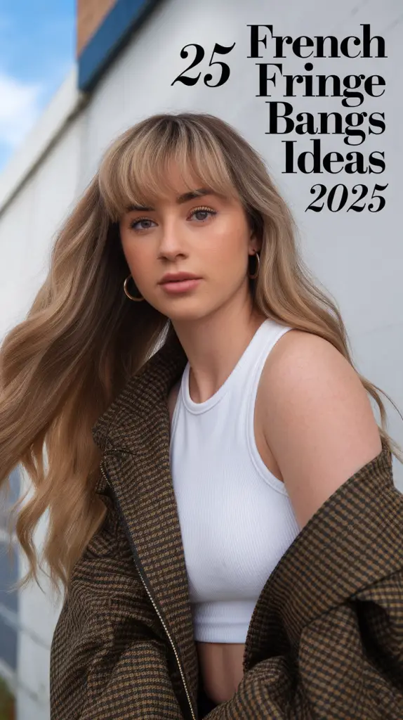 Top French Fringe Bangs Ideas 2025: Bob, Long Hair, Layers, DIY Tips ...