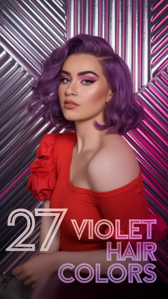 27 Stunning Violet Hair Colors for Every Style – From Pastel Highlights ...