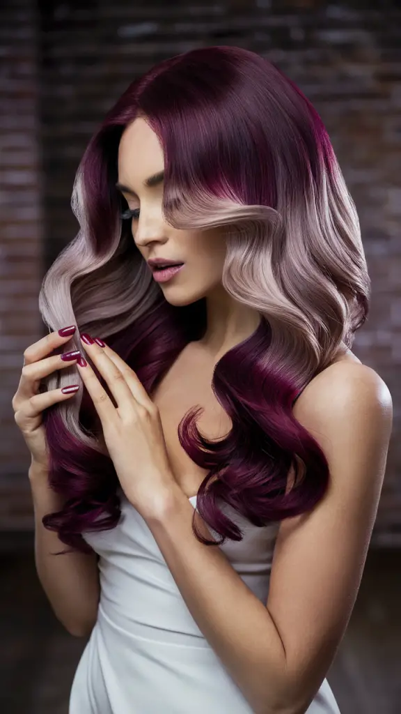 Discover the Best Wine Hair Colors: Cherry Red, Burgundy Highlights ...