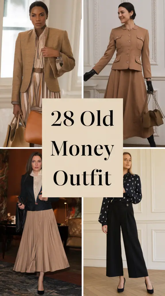 Old Money Outfit Inspo: Elegant Winter and Fall Looks for Women ...