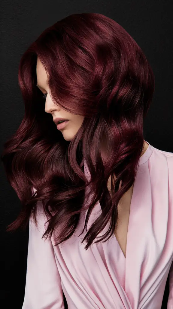 25 Stunning Dark Red Hair Color Ideas for Every Hair Pattern and Length ...