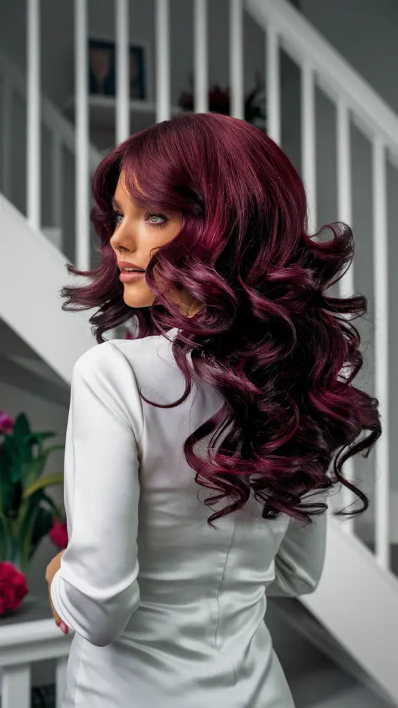 Dark Cherry Cola Hair Colors: Balayage, Highlights, Money Pieces, and ...