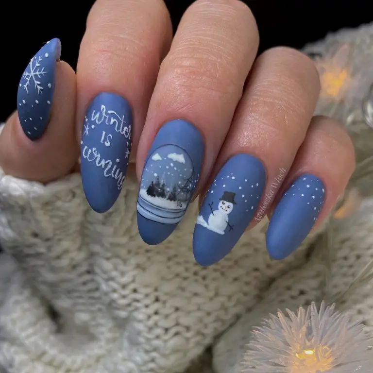 Top Trendy Winter Nails Color Ideas 2024 - 2025: Stylish Designs from ...