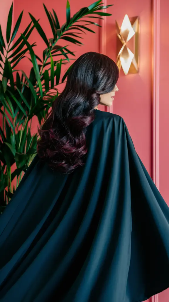 Dark Cherry Cola Hair Colors: Balayage, Highlights, Money Pieces, and ...