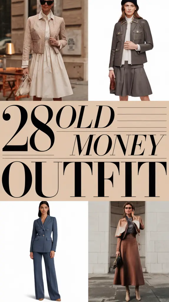 Old Money Outfit Inspo: Elegant Winter and Fall Looks for Women ...