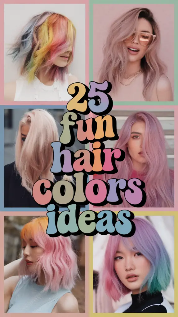 25 Fun Hair Colors Ideas for Brunettes and Blondes – Trends, Ombre ...