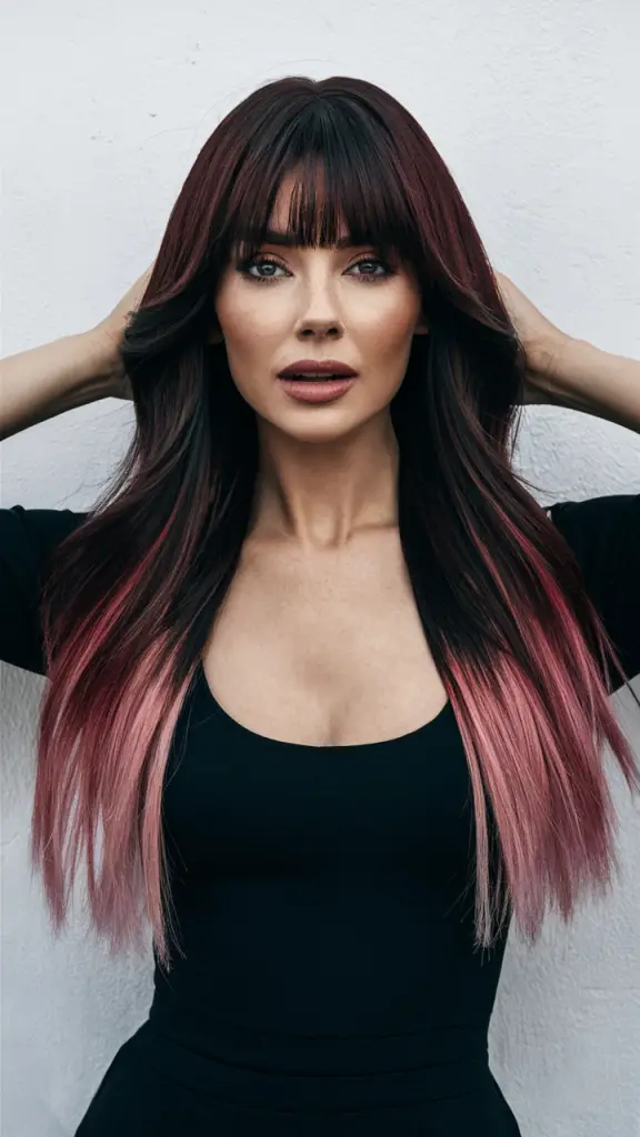 25 Stunning Dark Red Hair Color Ideas for Every Hair Pattern and Length ...