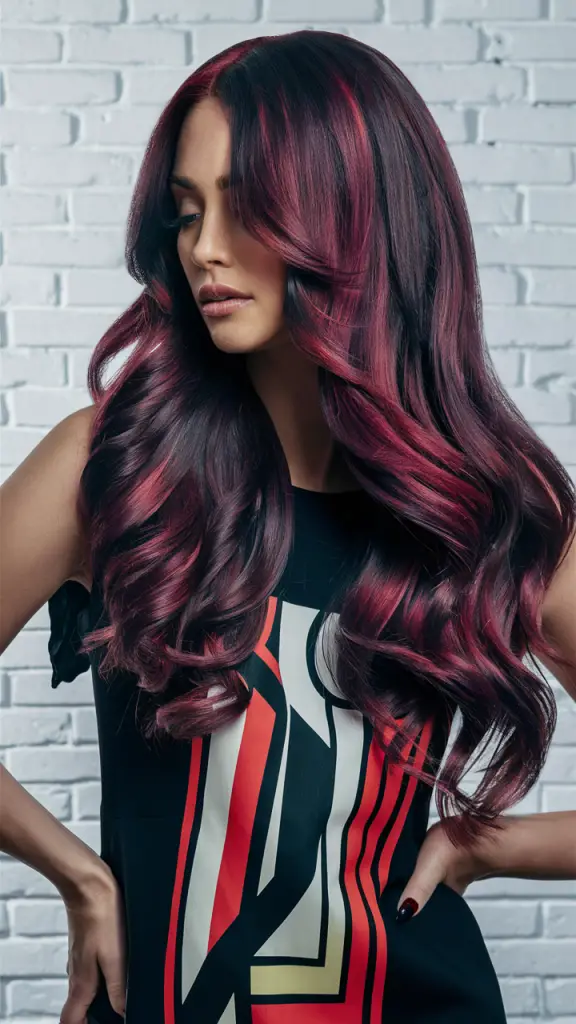25 Stunning Dark Red Hair Color Ideas for Every Hair Pattern and Length ...