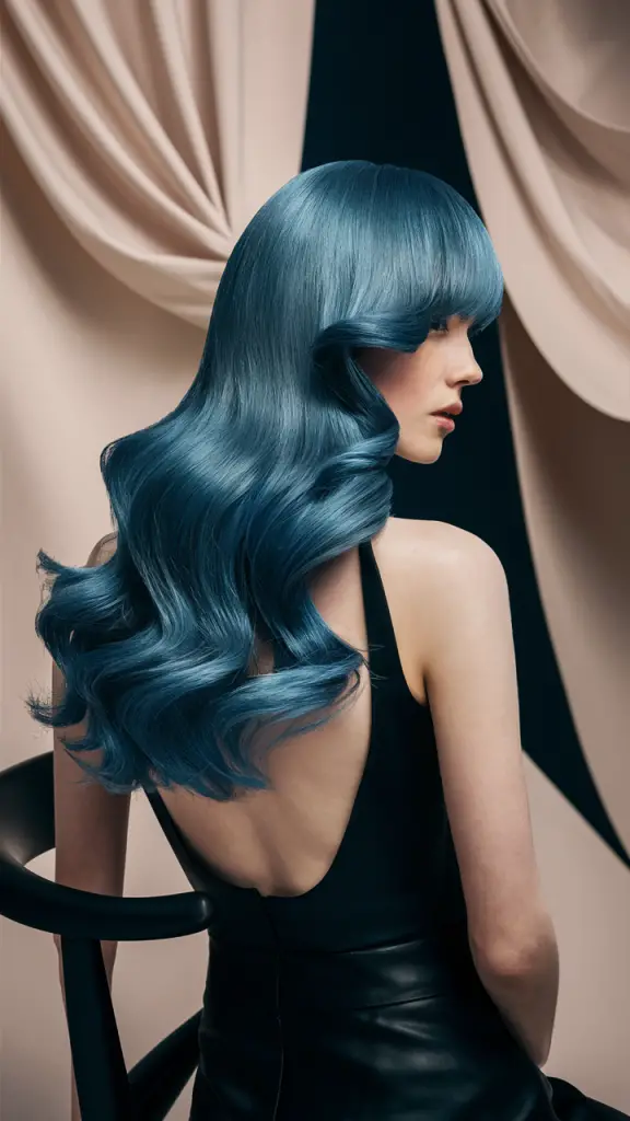 Blue Black Hair Color Ideas for All Lengths, Styles & Patterns: Short, Long, Curly, Straight & More