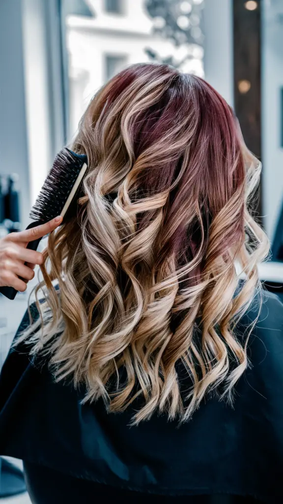 Discover the Best Wine Hair Colors: Cherry Red, Burgundy Highlights ...