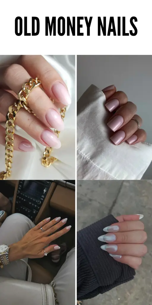 27 Timeless Old Money Nail Designs for Winter and Beyond: Short, Almond ...
