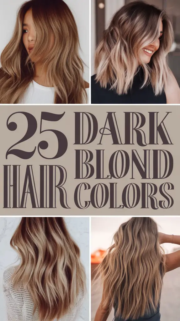 Dark Blond Hair Colors: Cool Shades, Caramel Honey Ideas, and ...
