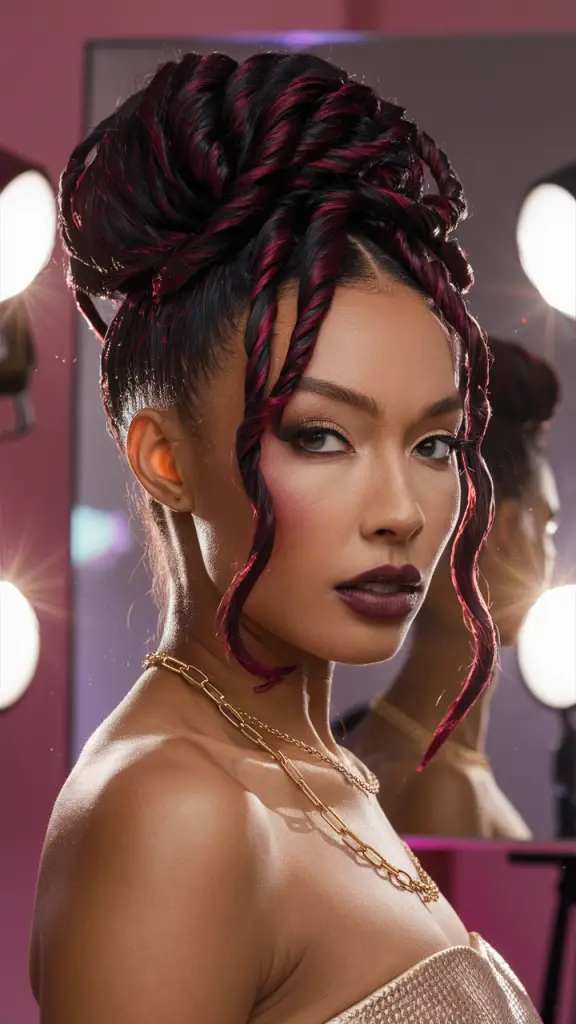 Dark Cherry Cola Hair Colors: Balayage, Highlights, Money Pieces, and ...