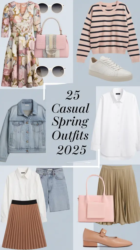 Trendy Casual Spring Outfits 2025 for Women: Smart, Chic, and Comfy ...