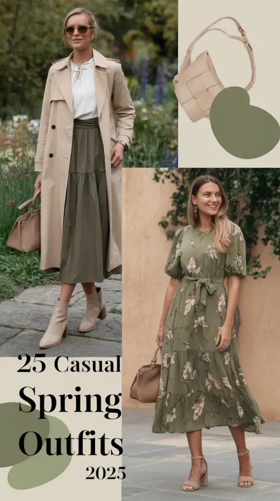 Trendy Casual Spring Outfits 2025 for Women: Smart, Chic, and Comfy ...