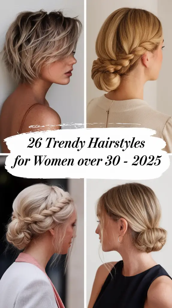 Discover 26 Trendy Hairstyles for Women Over 30 in 2025 – Short, Medium ...