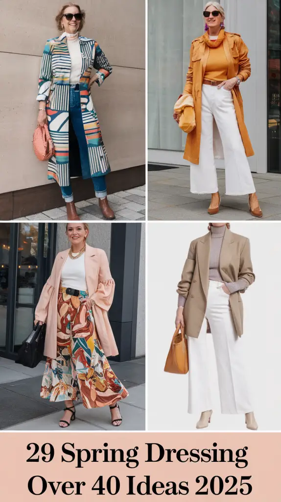 Spring Dressing Over 40 Ideas 2025 - Casual Chic Style and Capsule ...