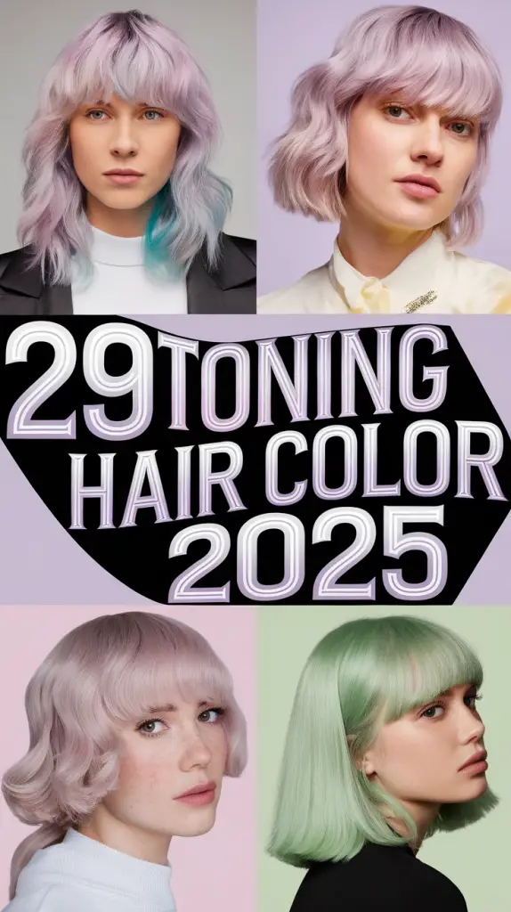 Top Toning Hair Color Trends 2025 for Every Skin Tone: Cool, Warm ...