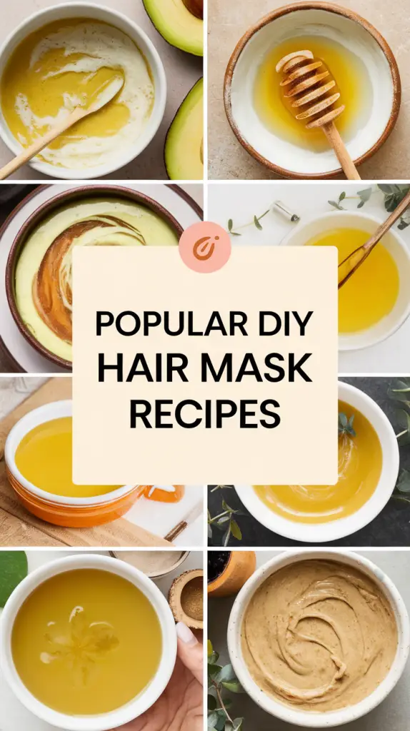 DIY Hair Masks for Every Hair Type: Easy Recipes for Healthy Hair