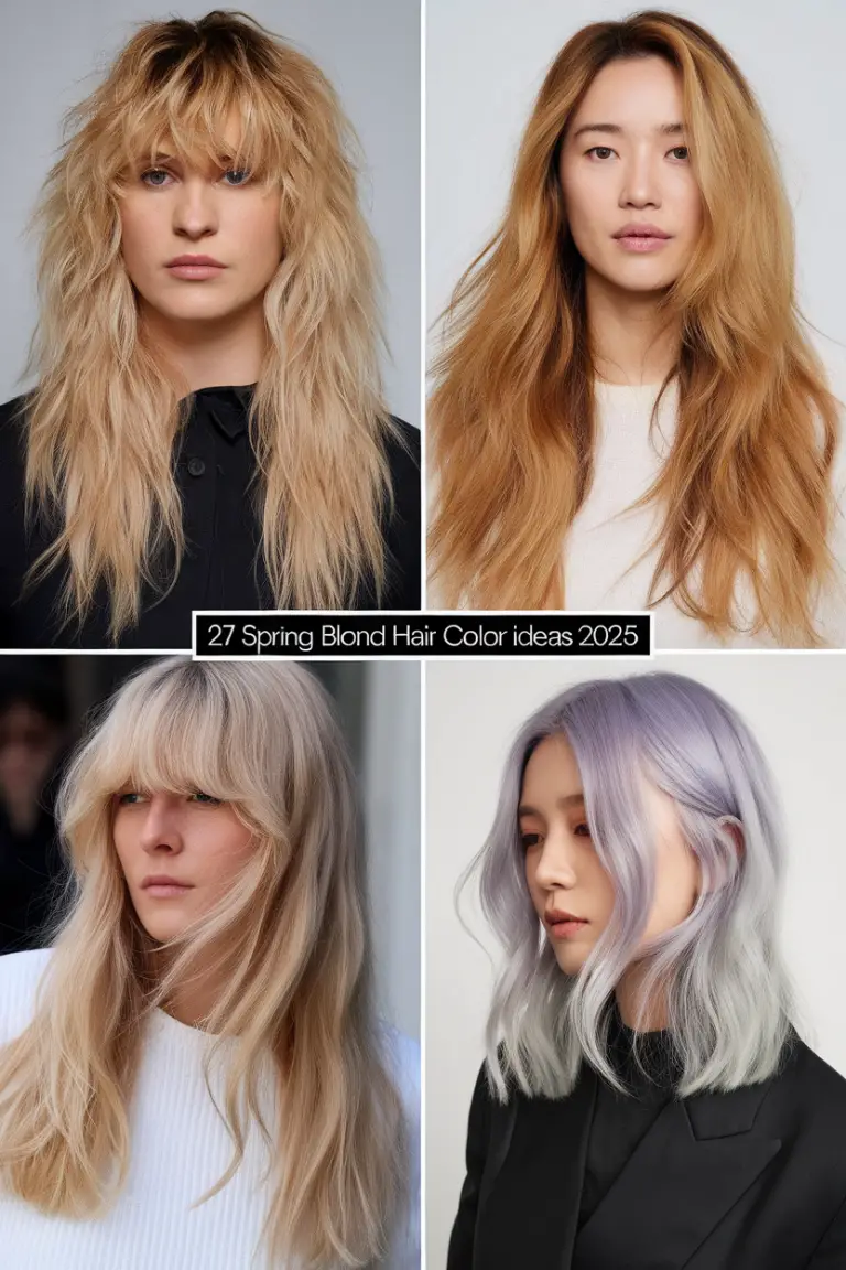 Spring Blonde Hair Color Ideas 2025: Medium Length, Balayage, Dirty ...