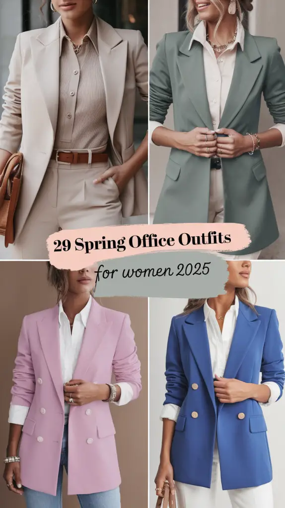 29 Spring Office Outfits for Women 2025 - Chic Business Casual and ...