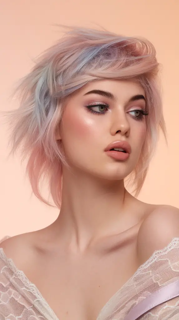 Spring Short Haircuts Ideas 2025 for Women: Layers, Bangs, Wavy, Curly ...