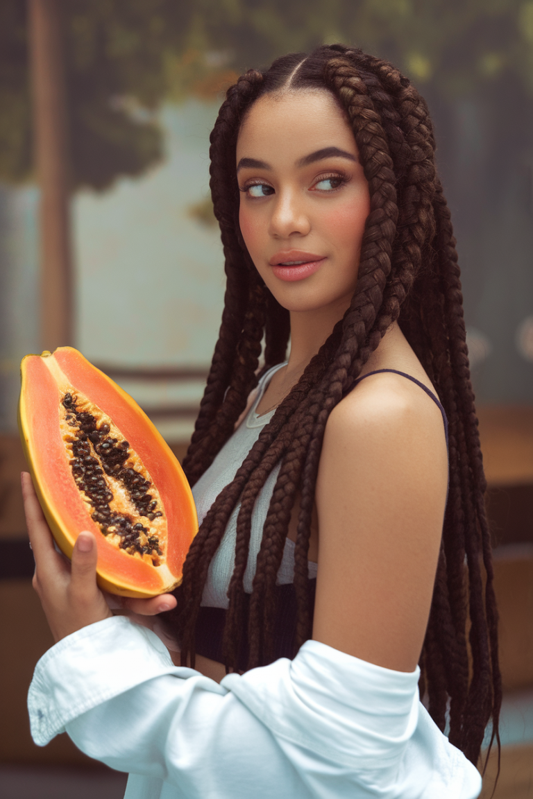 25 Trendy Spring Box Braid Hairstyles 2025: Knotless, Jumbo, Cornrow ...