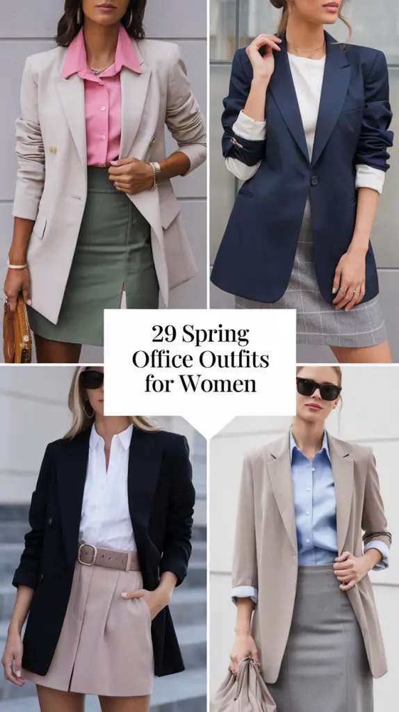 29 Spring Office Outfits for Women 2025 - Chic Business Casual and ...