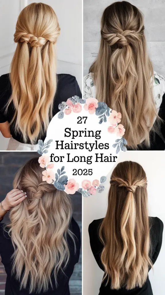 Trendy Spring Hairstyles for Long Hair 2025: Elegant, Simple, and Easy ...