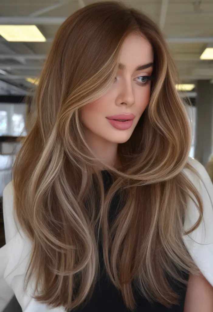 Spring Brown Hair Colors 2025: Dark, Chocolate, Honey Balayage Ideas ...