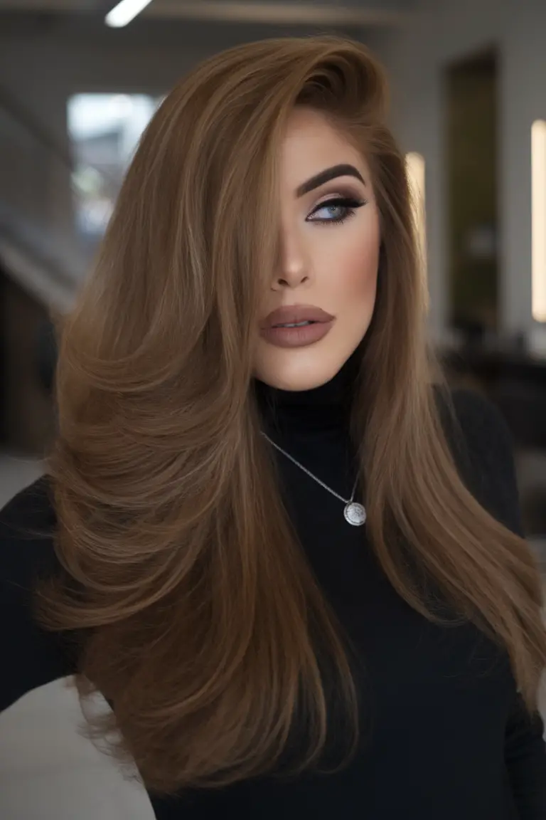 Spring Brown Hair Colors 2025: Dark, Chocolate, Honey Balayage Ideas ...