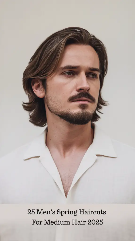 Best Men’s Spring Haircuts for Medium Hair 2025 – Stylish Straight ...