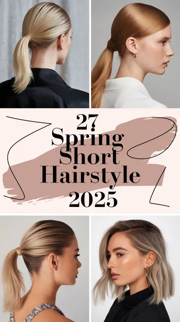 Best Spring Short Hairstyle 2025 – Cute Women Ideas for Curly, Wavy ...
